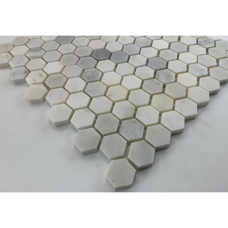 Marble Honeycomb Wall & Floor Tile - Orange County Tiles